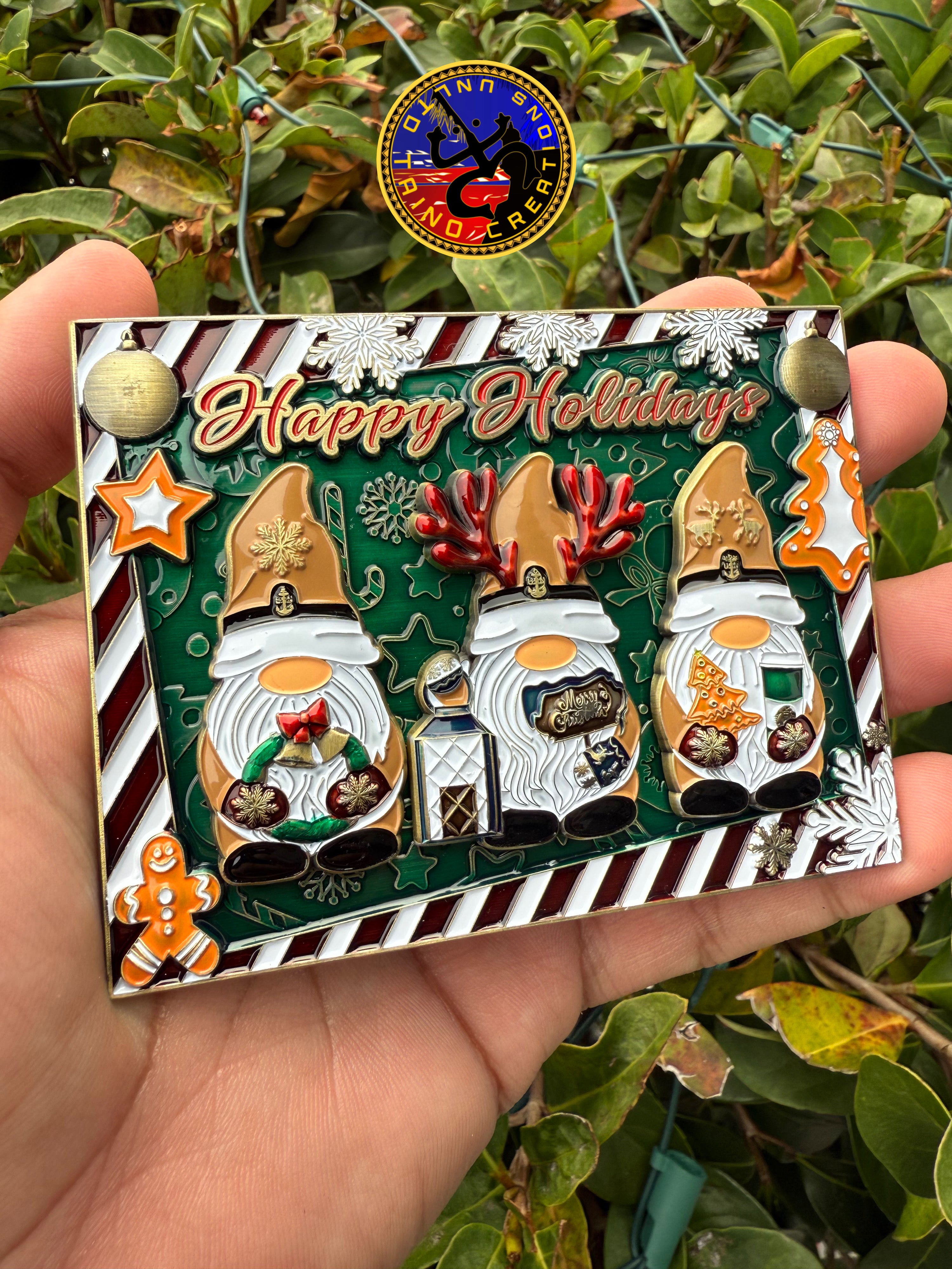 Gnomes Holiday Card - Original Set – Taino Creations